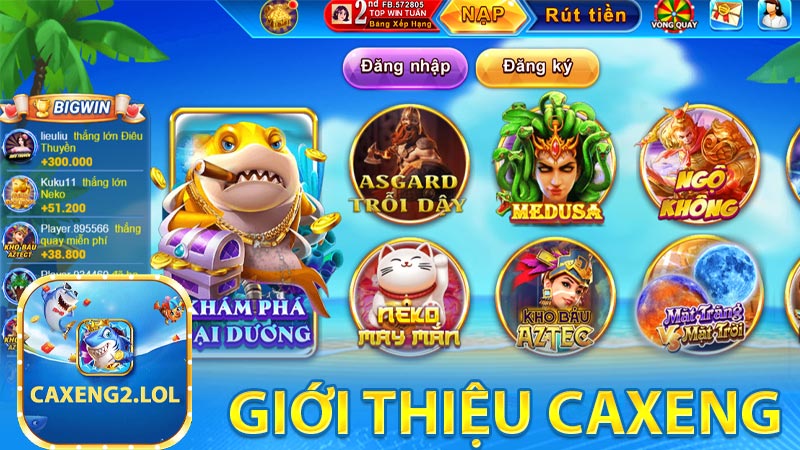 Giới Thiệu Caxeng | Cổng Game Đẳng Cấp #1 Tại Việt Nam